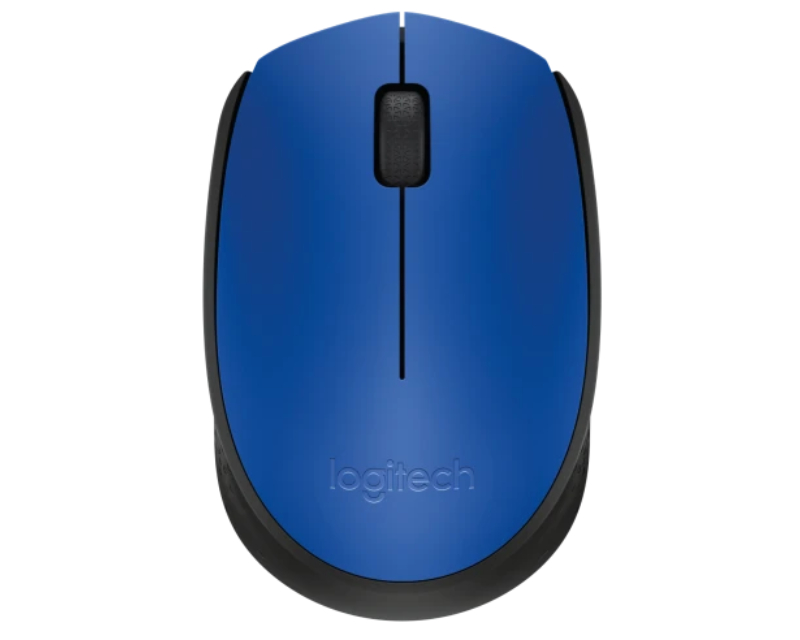 LOGITECH M171 Wireless plavi miš - Tri Cara